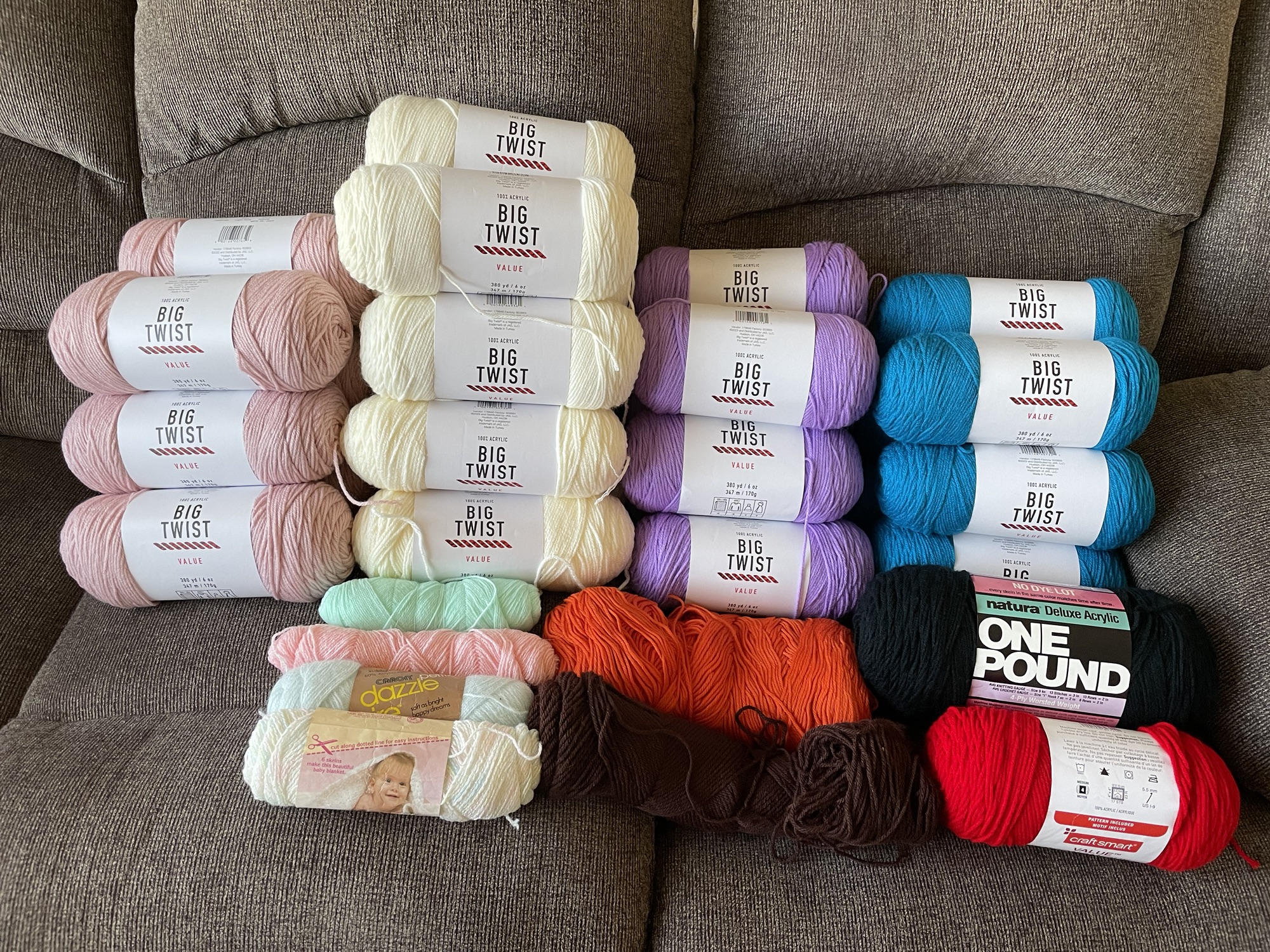 Yarn Donations from a Local Church – All Yarned Up